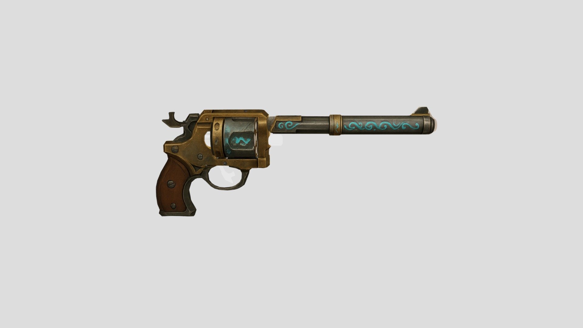Revolver SteamPunk - Download Free 3D model by pietro.foresta25 ...