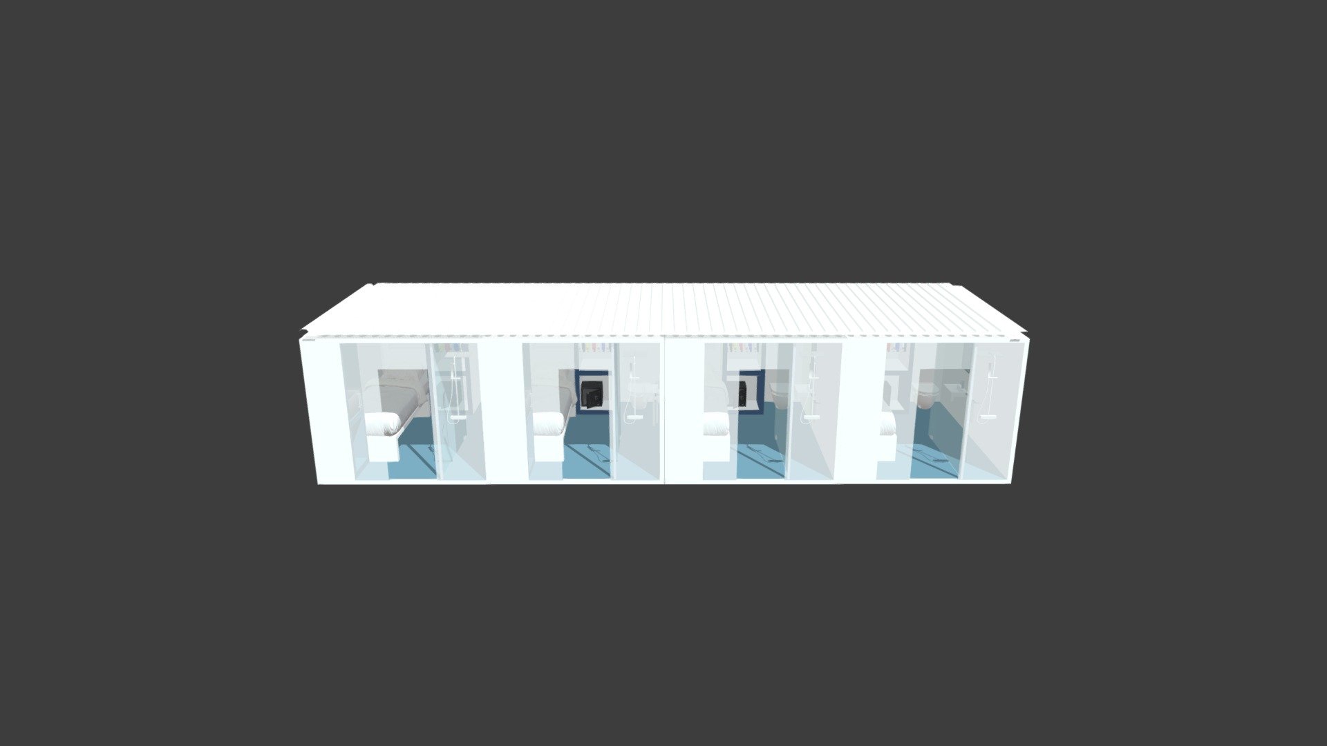 4 Room Container Model - 3D model by JackCarter24 [6cc51eb] - Sketchfab