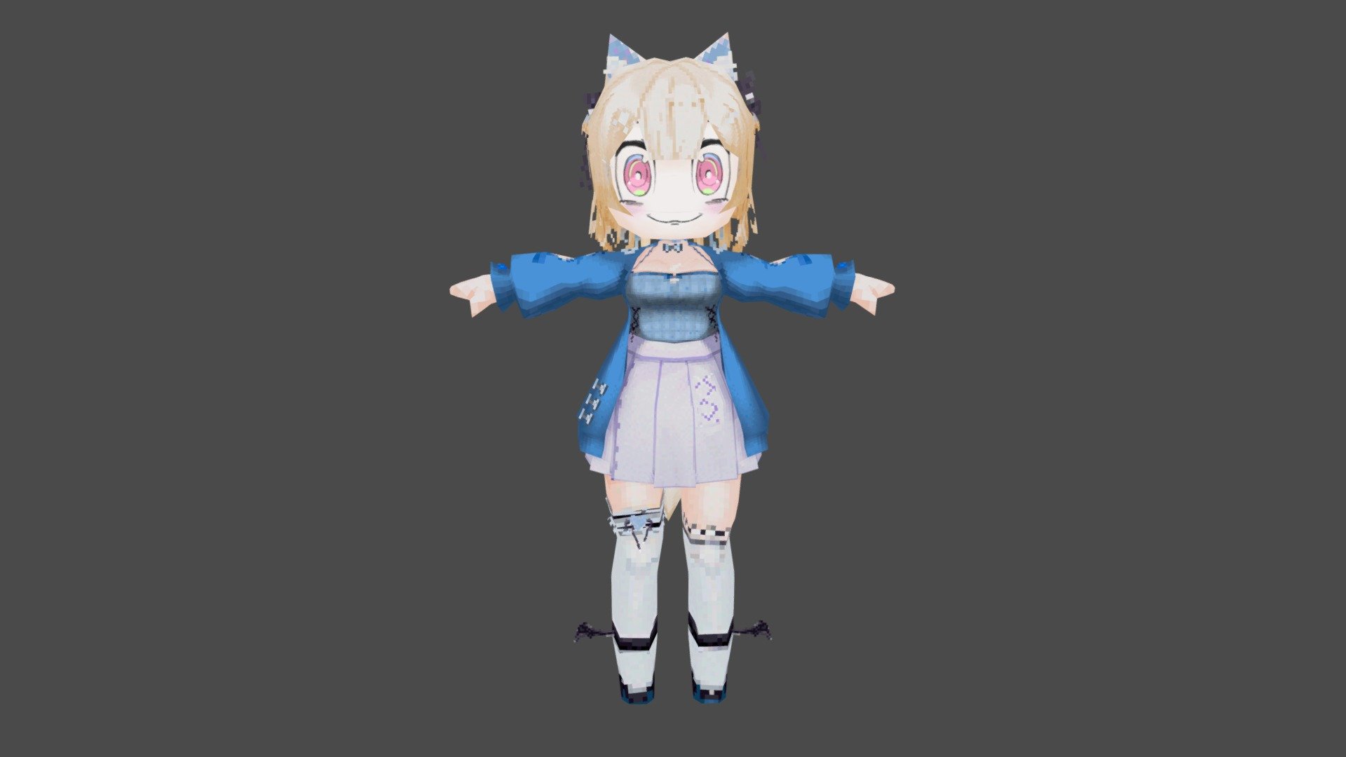 Fuwawa - Casual Outfit - Download Free 3D model by bluruler [6cc5f99 ...