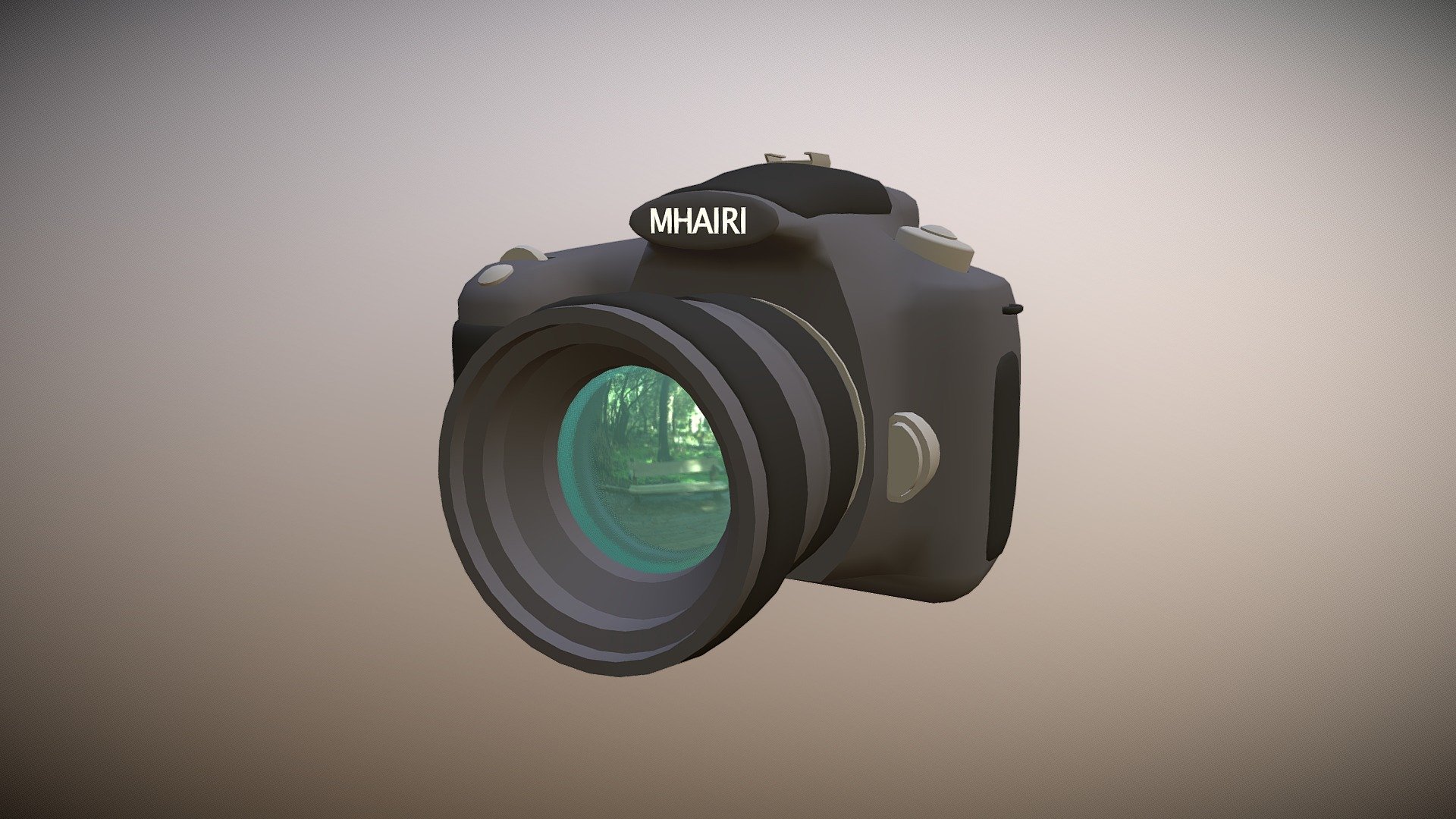The Camera - 3D model by Mhairi [6cc999f] - Sketchfab