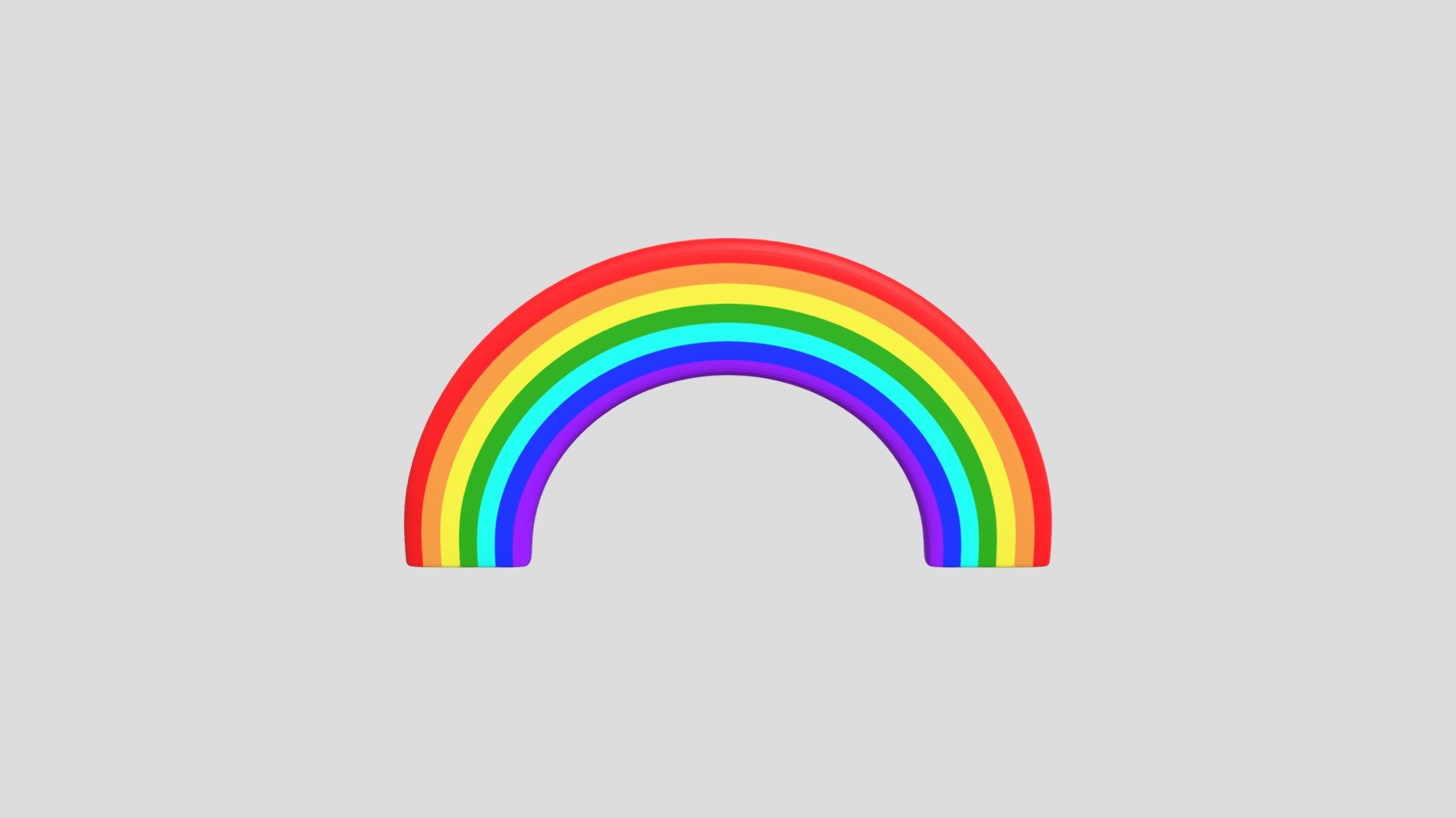 Rainbow - Buy Royalty Free 3D model by Ed+ (@EDplus) [6cca401 ...