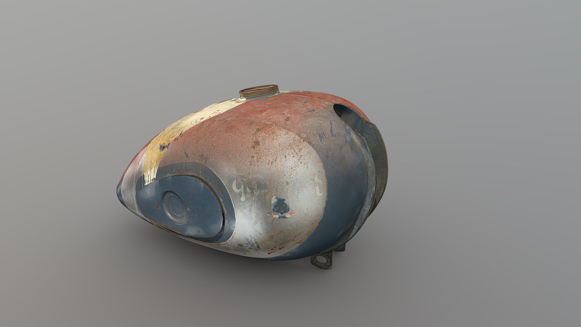 Damaged Peugeot Fuel Tank - 3D model by maxxUAV [6ccac9f] - Sketchfab