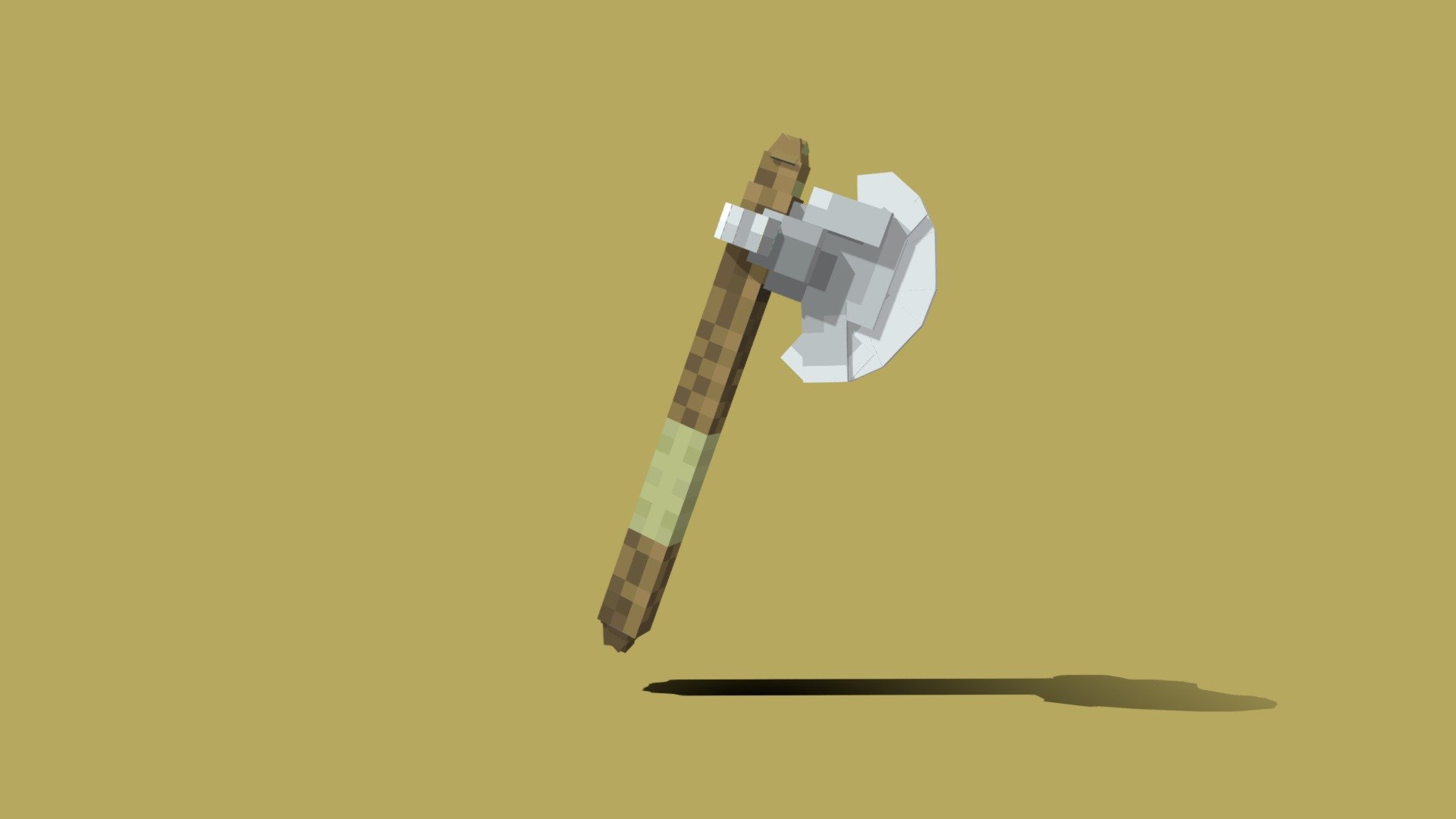 minecraft_Axe - Buy Royalty Free 3D model by yxdzy [6ccb1c5 ...