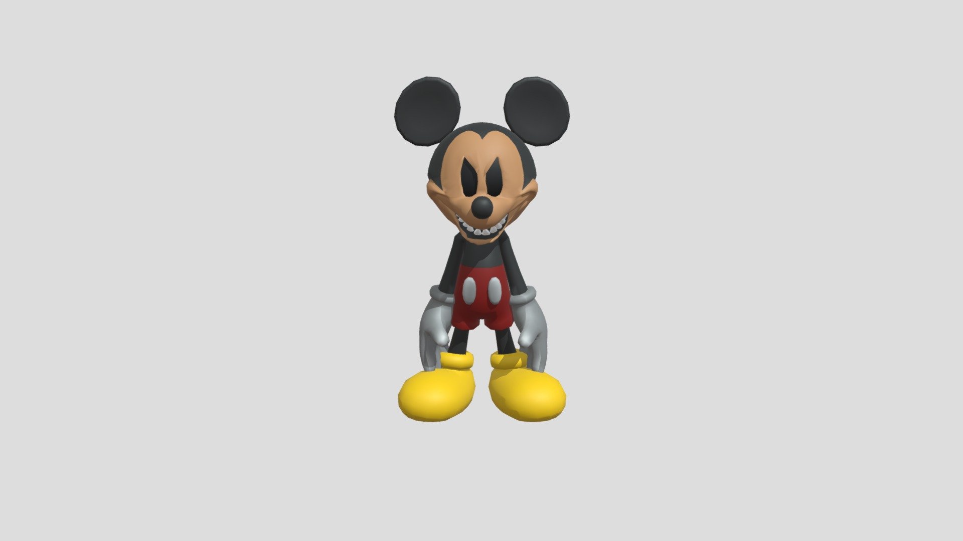 Sinister Mouse - Download Free 3D model by JSpeed (@minionsbrainmonster ...