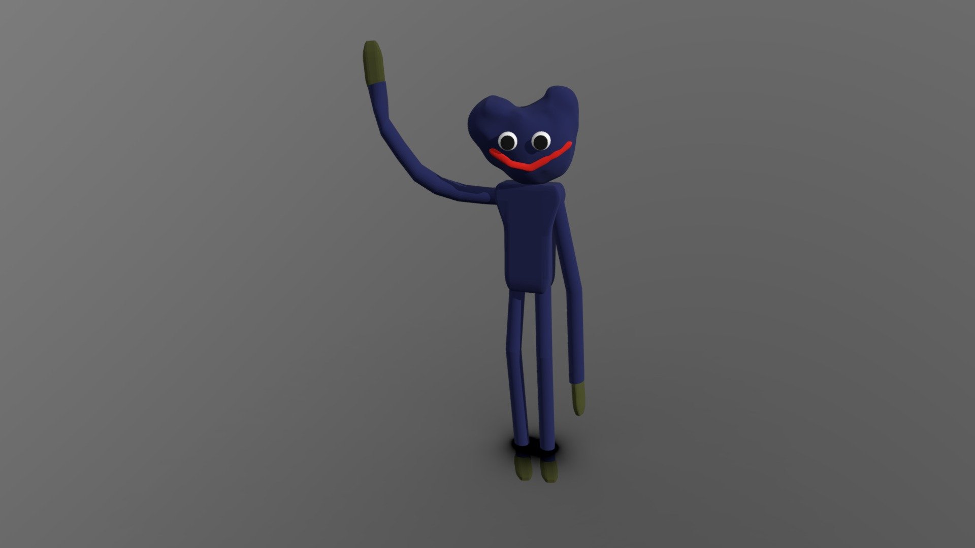 huggy wuggy - 3D model by Xtnt [6ccc235] - Sketchfab