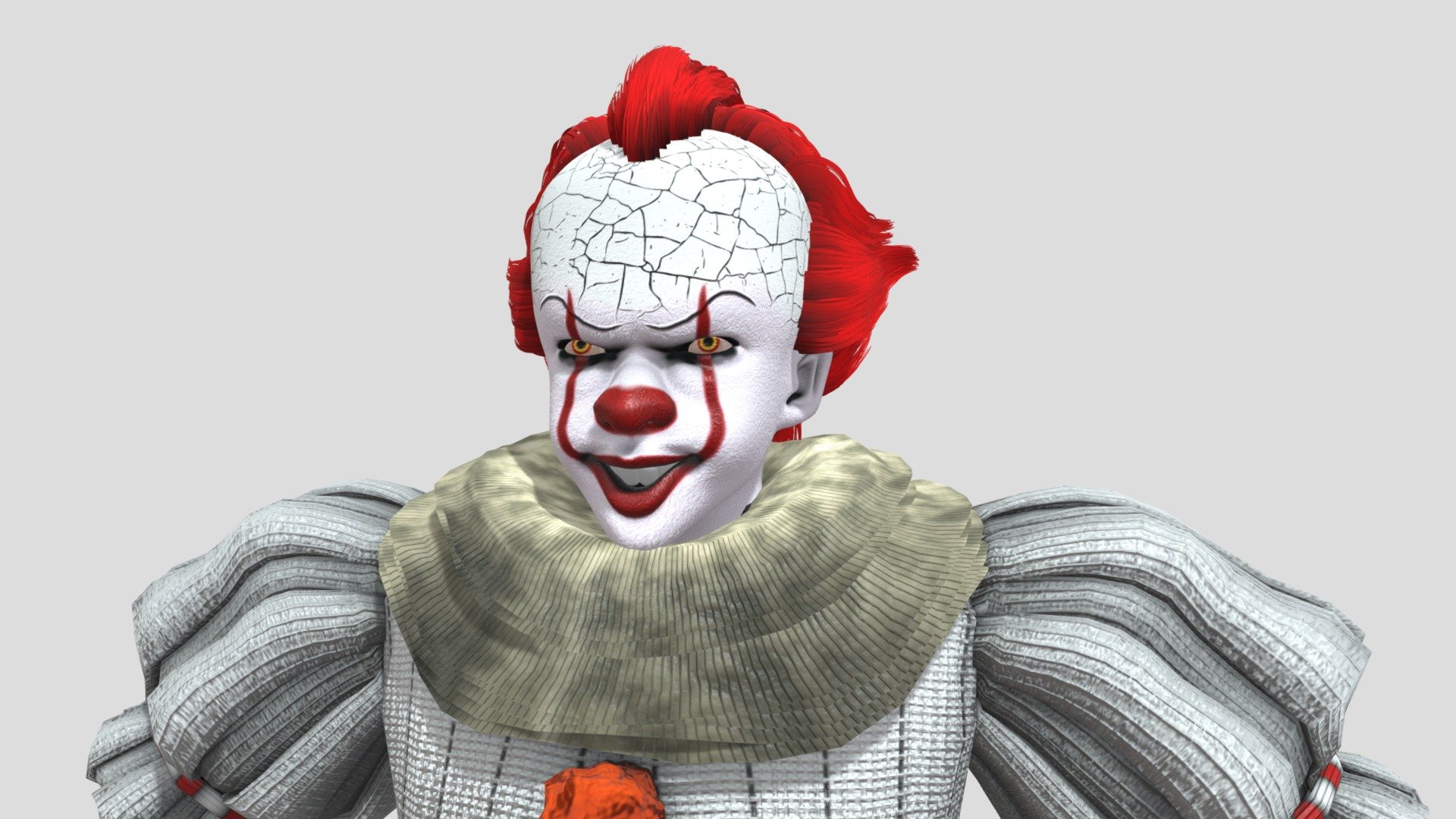 Pennywise - 3D model by AdityoKhori [6cccf71] - Sketchfab