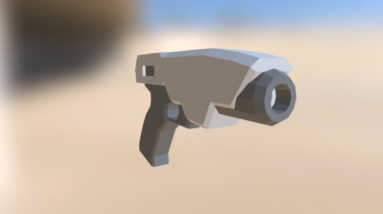 Laser gun - 3D model by Eric Fan (@ericfan1992) [6ccd950] - Sketchfab