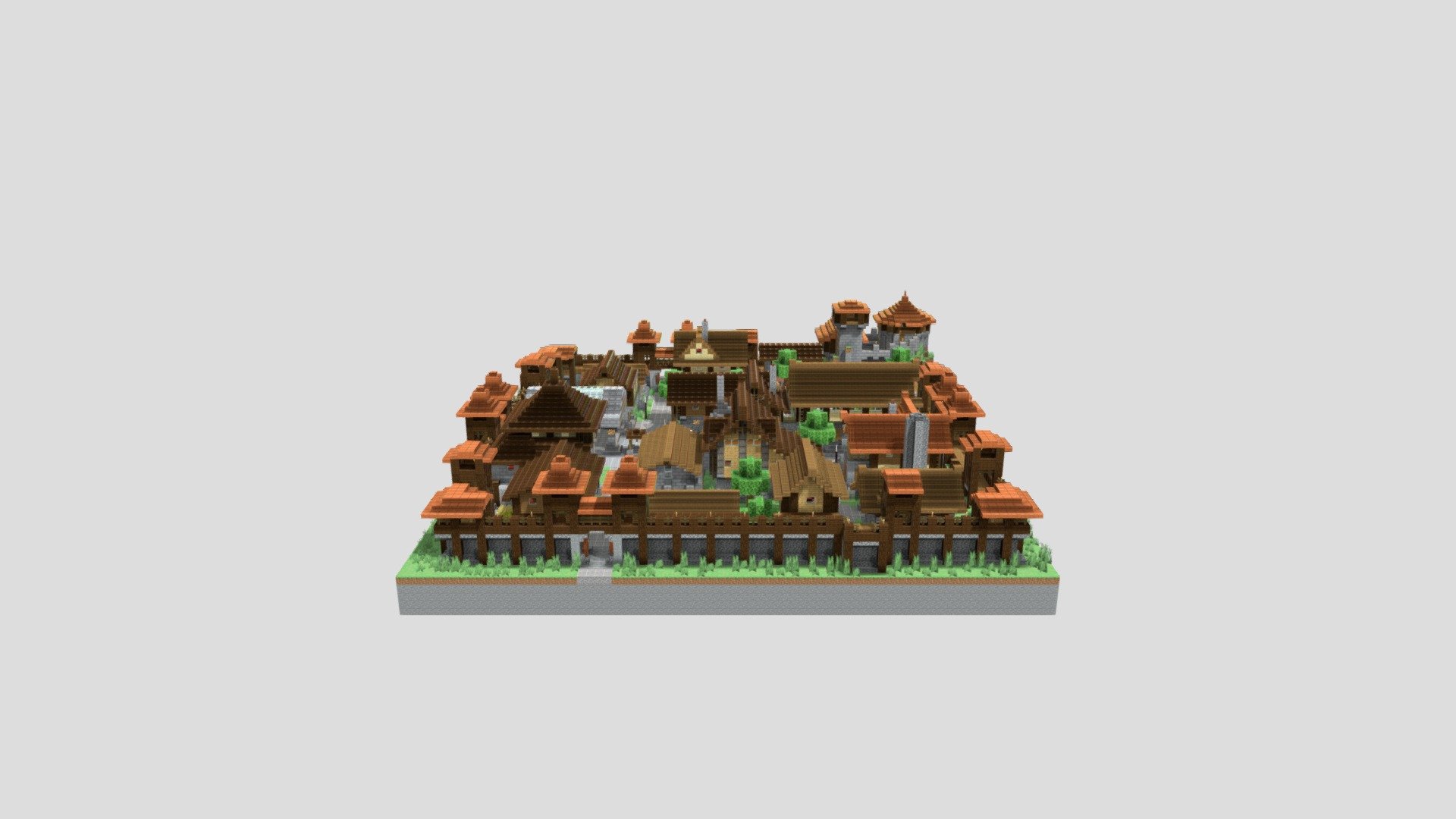 good-village - Download Free 3D model by madexc [6ccdf84] - Sketchfab