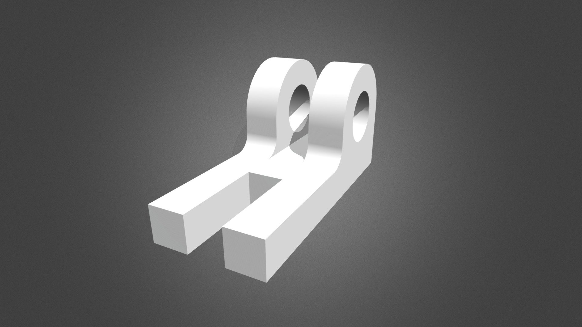 Pin Bracket - 3D model by Steven Bioletti | Steveb3d (@steveb3d ...