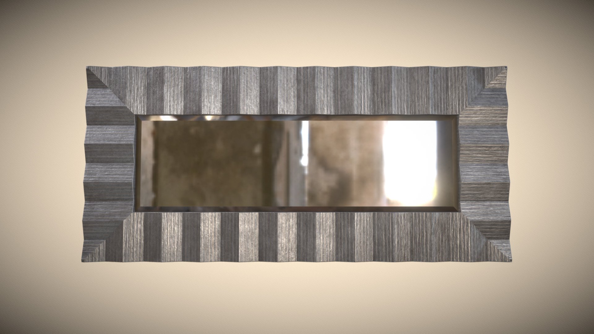 Wall Mirror 01 - 3D model by PK_3D_Art [6cce41a] - Sketchfab