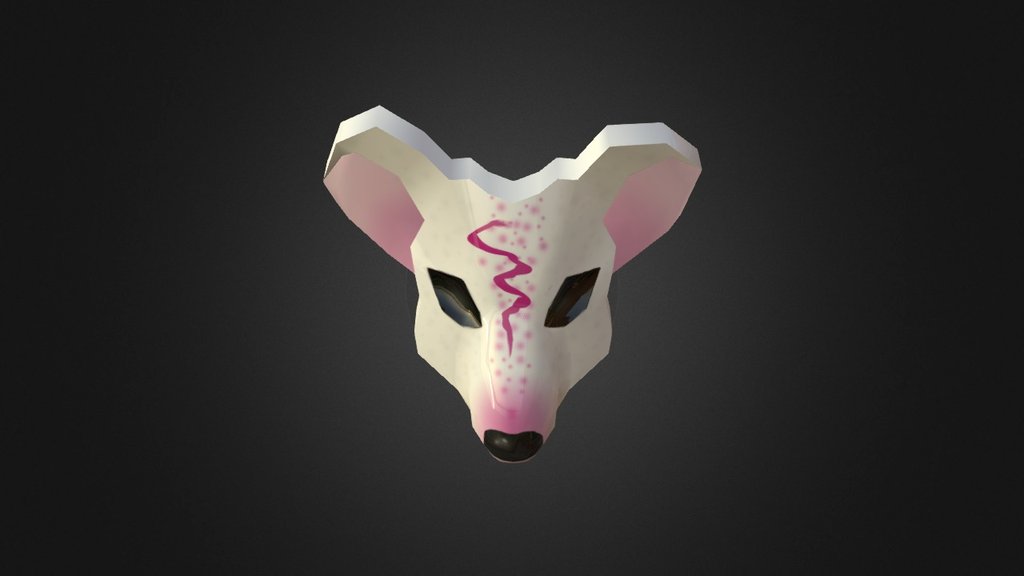 Rat Mask {INSTRUCTIONS} - 3D model by milliehashh [6ccfb90] - Sketchfab
