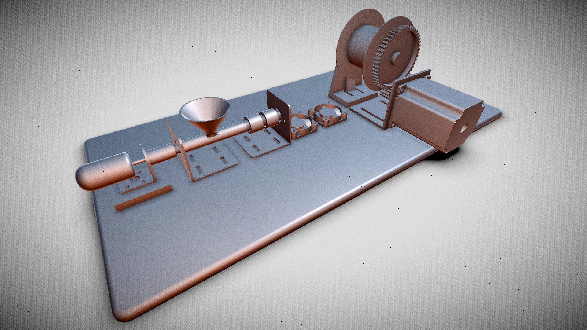 Rep Rap Recycle Bot - Download Free 3D model by momin27 [6cd0225 ...