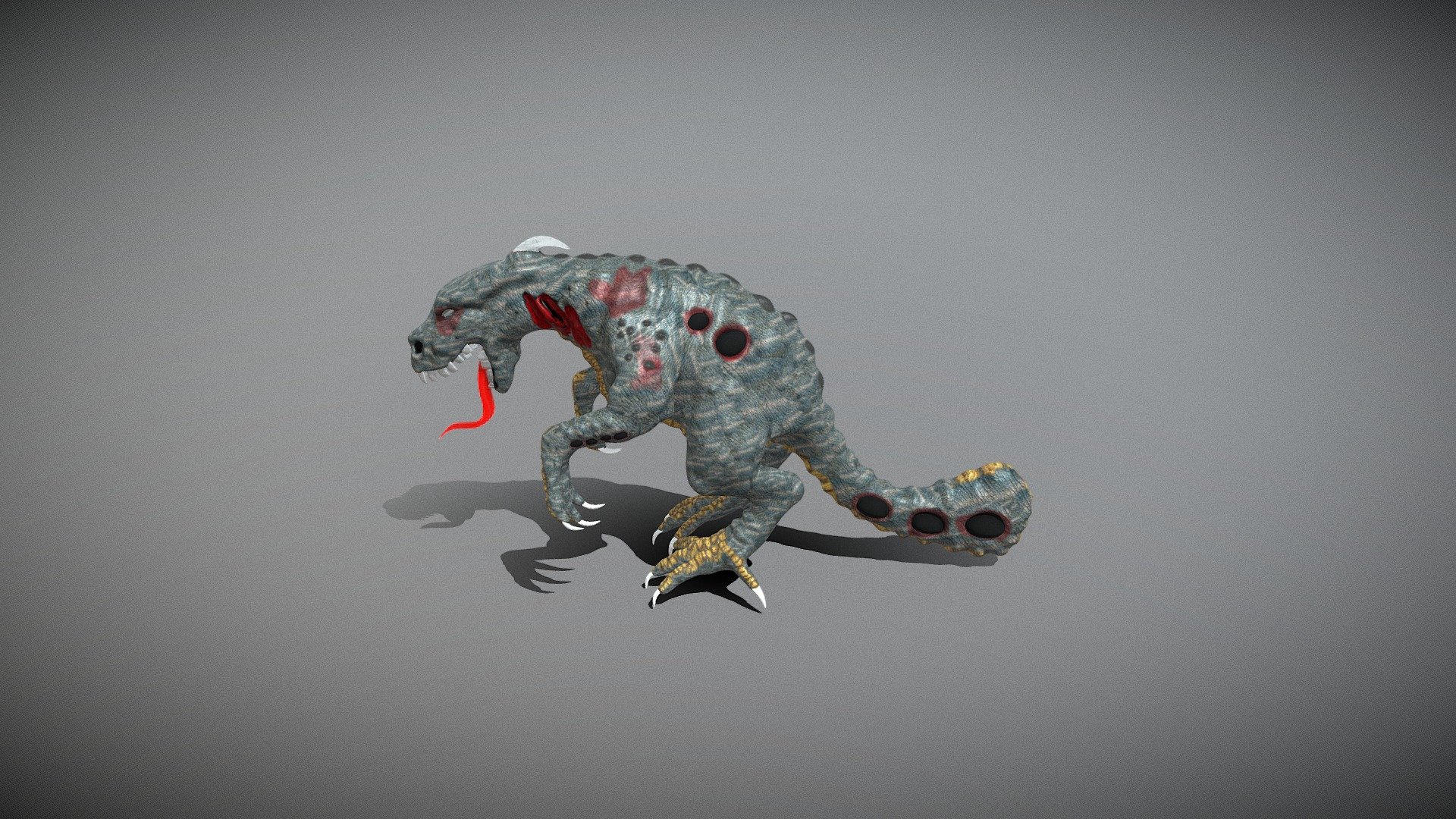 Creature 3D Model - Download Free 3D model by Talha Riaz (@triaz686 ...
