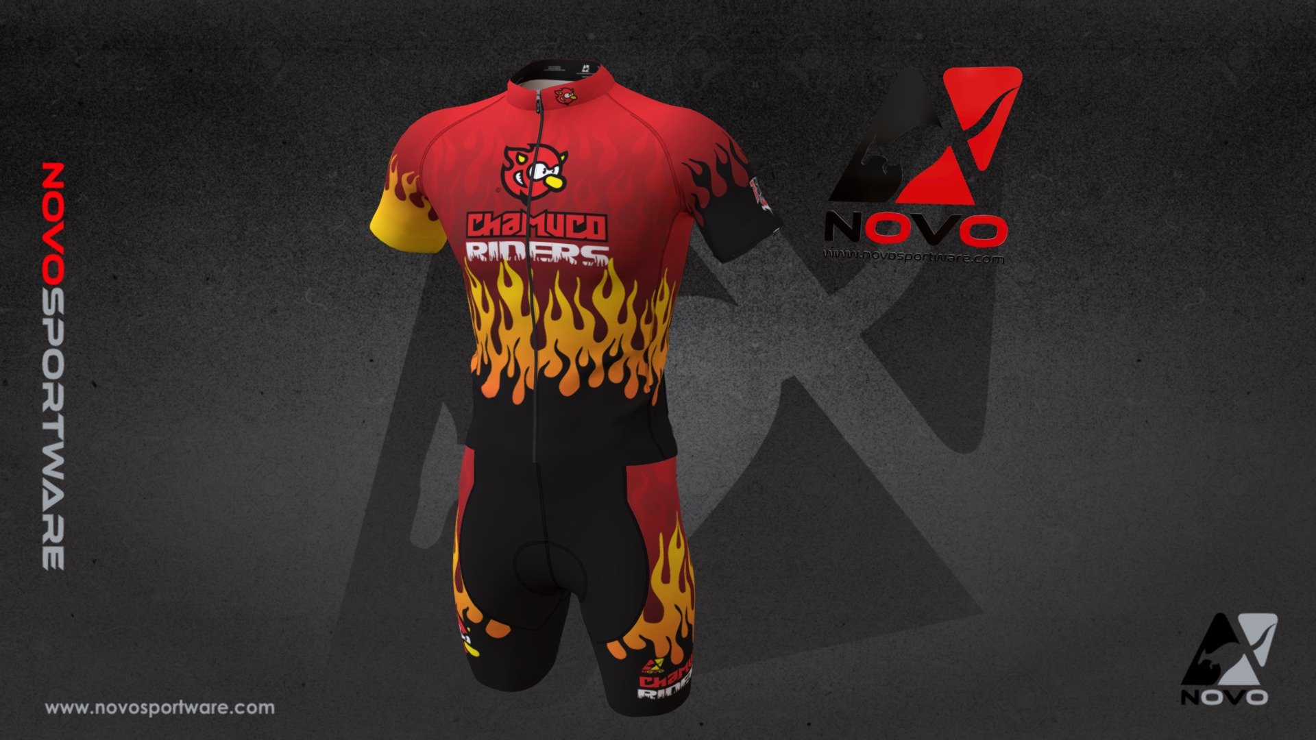 Jersey Chamuco Riders - 3D model by NOVOSPORTWARE [6cd0a9b] - Sketchfab
