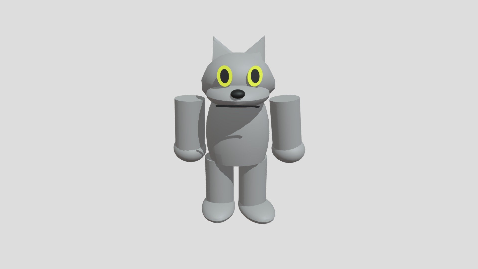 Cannibal cat survival - Download Free 3D model by Jaxton_castens ...