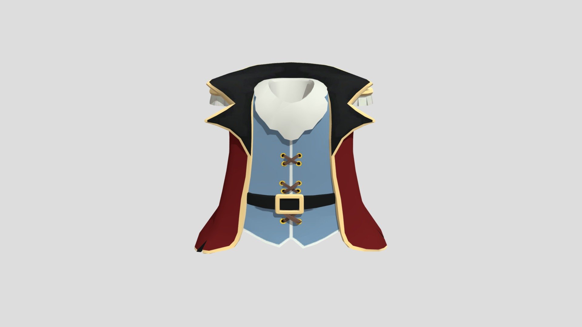 Rec Room ghost beard coat - Download Free 3D model by Romeo rios vr ...