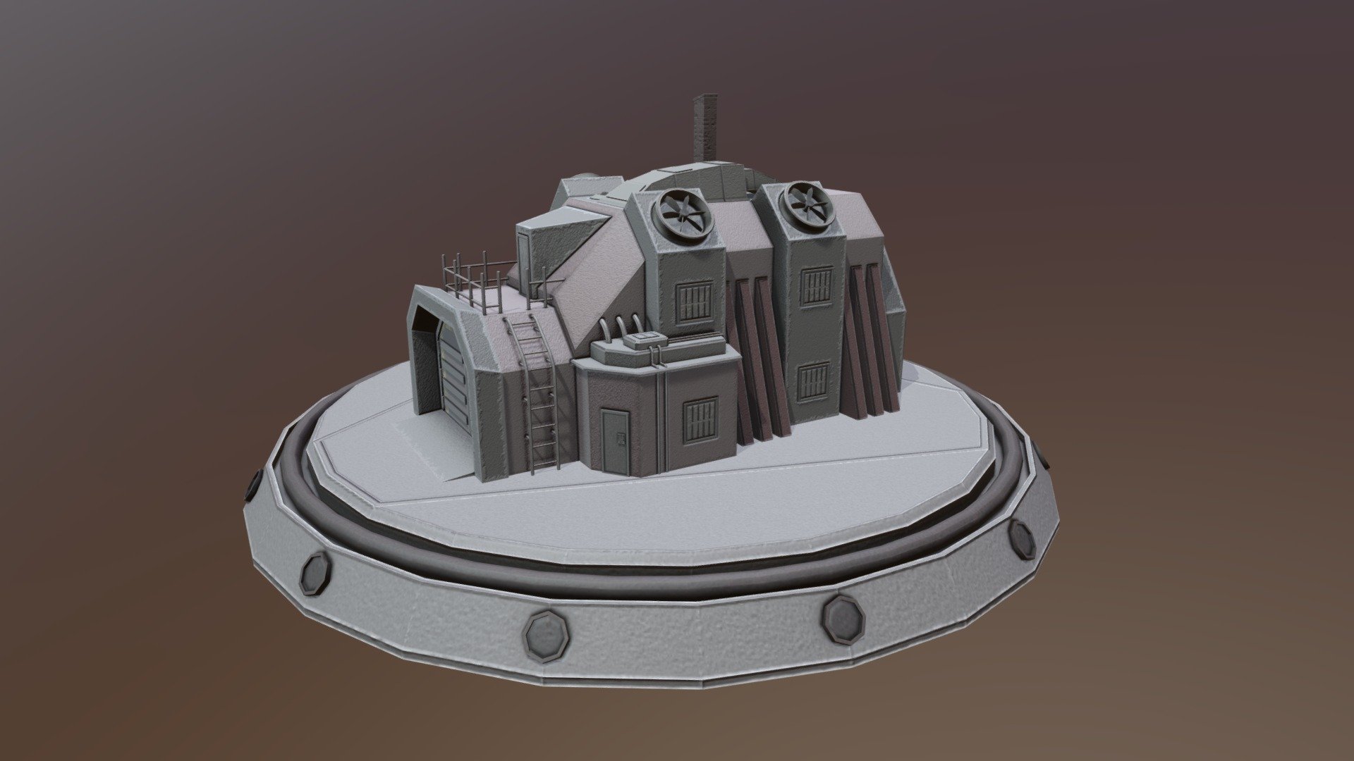 Factory - 3D model by Bohdan3D [6cd4b68] - Sketchfab