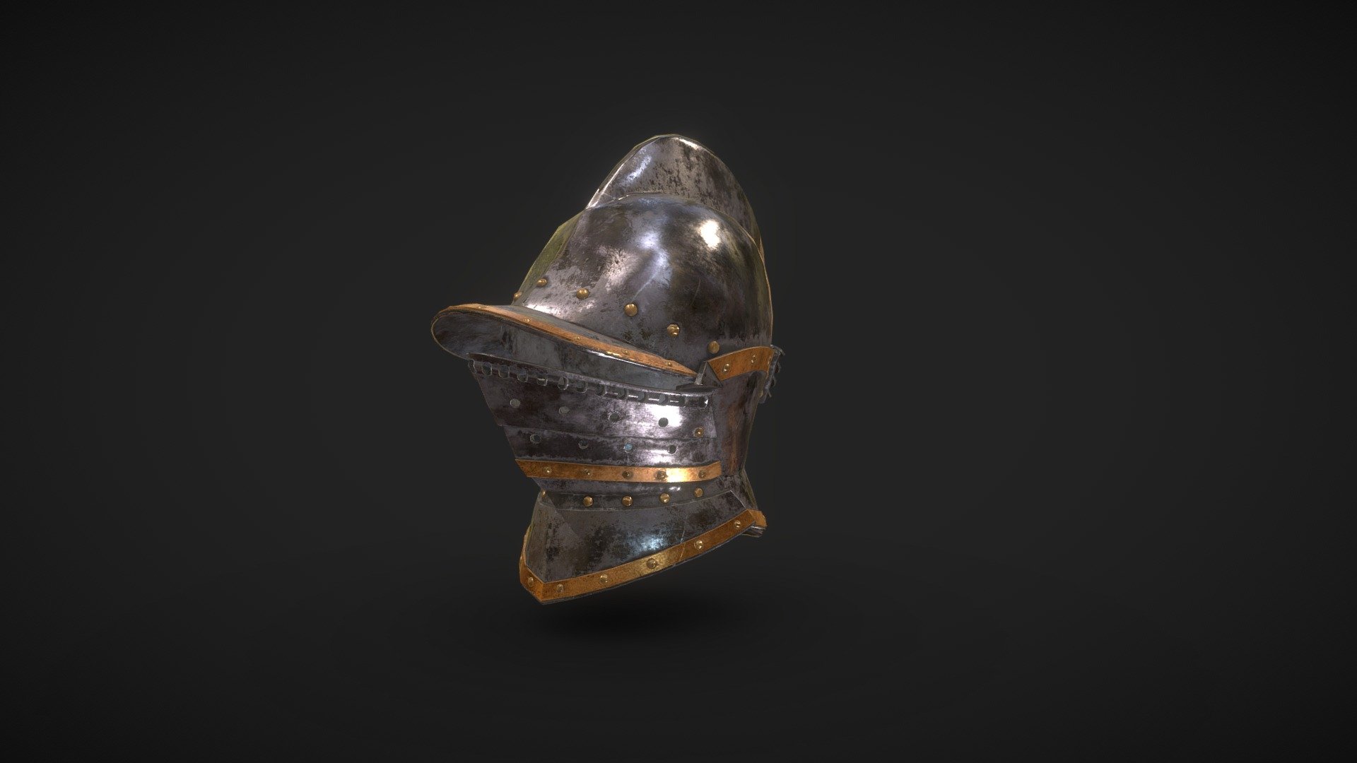 Renaissance Helmet - 3D model by BaraTeddi [6cd526f] - Sketchfab