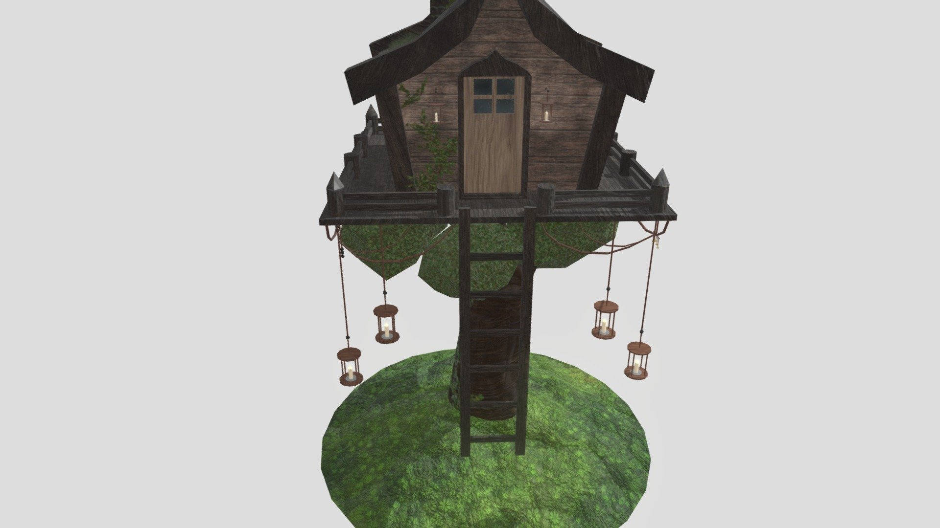 The Tree House - 3D model by FA_tira [6cd82c2] - Sketchfab