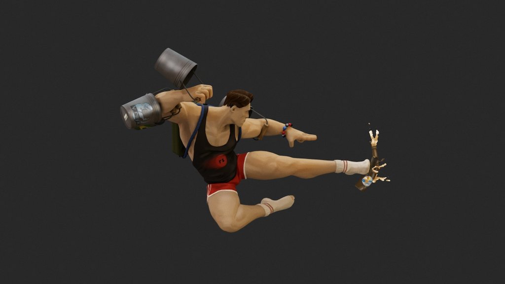 Renderman - 3D model by luk.vogl [6cd8f9e] - Sketchfab