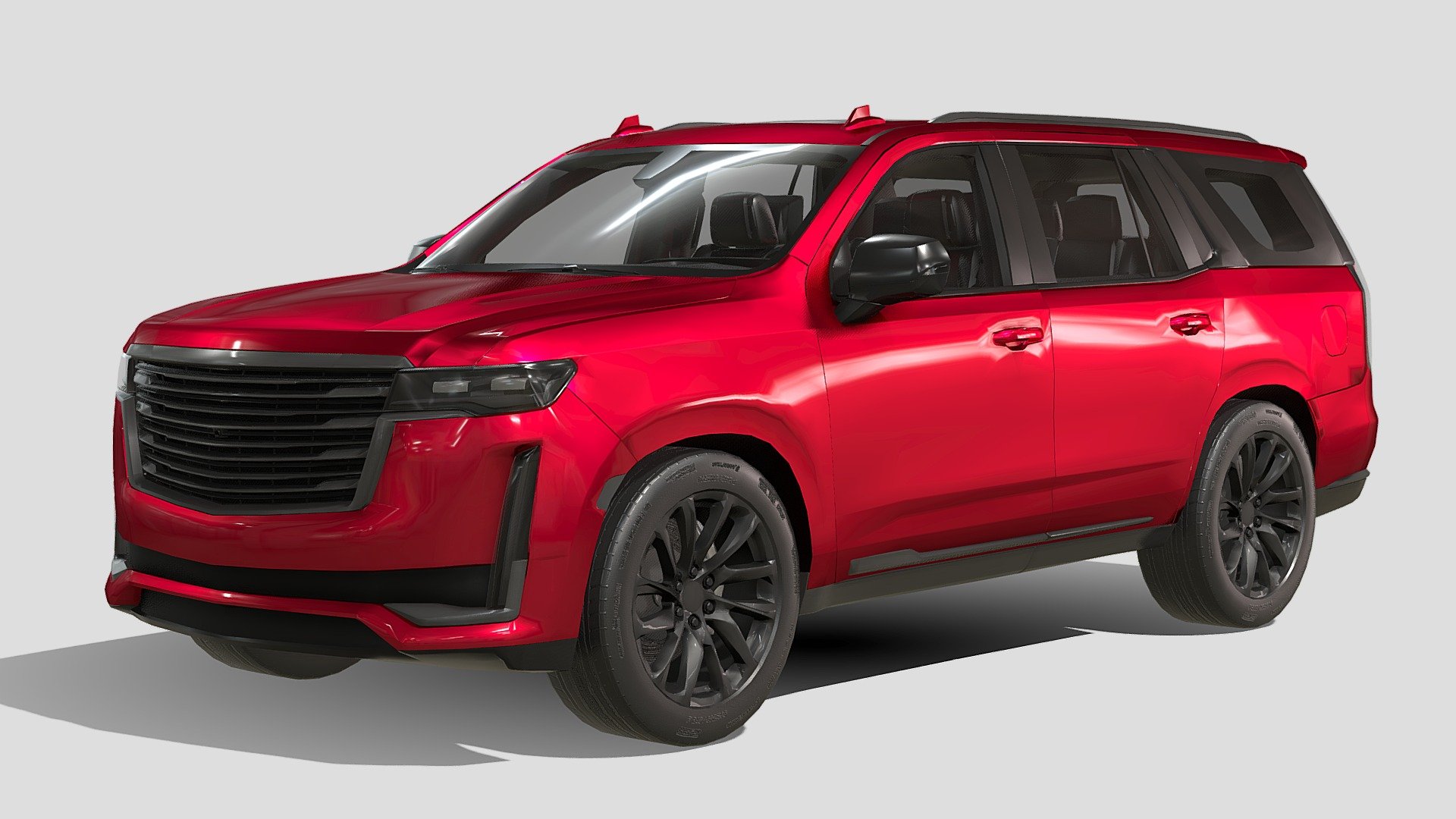 Cadillac Escalade ESV 2021 - Buy Royalty Free 3D model by Phazan ...
