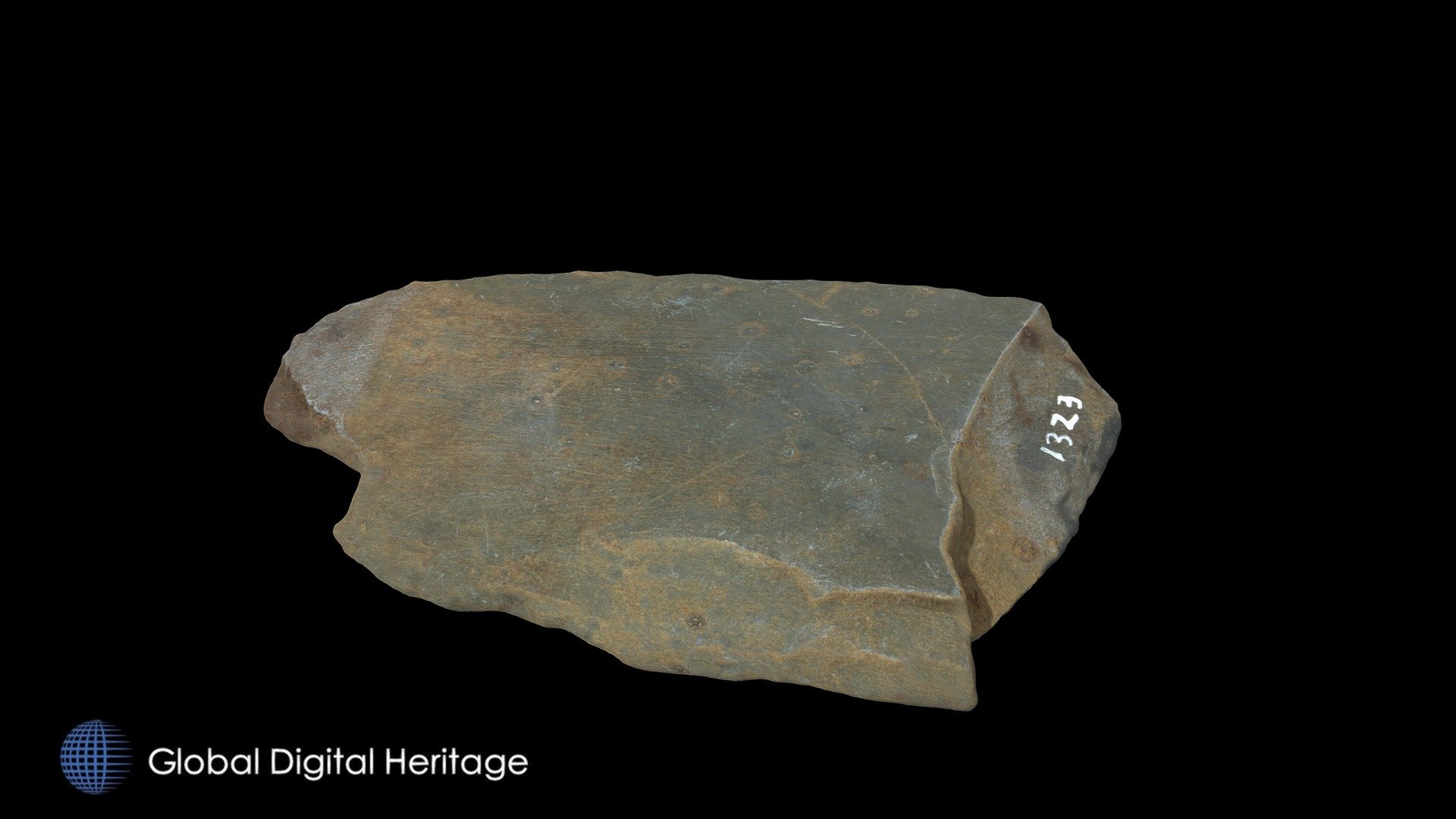Polished Slate Ulu Fragment XCB-001-1323 - Download Free 3D model by ...