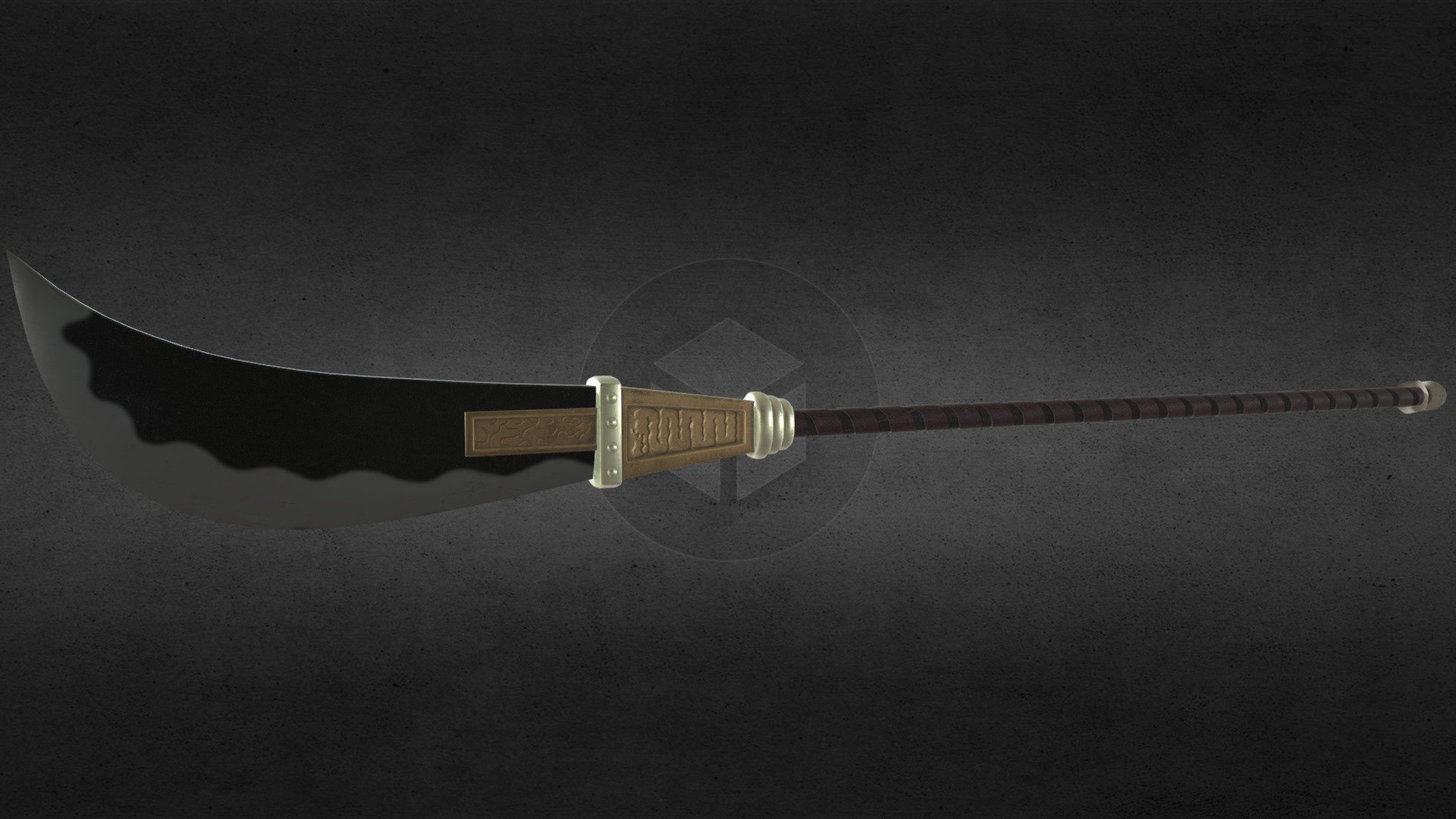 Murakumogiri (Whitebeard's weapon) - Download Free 3D model by Karosio ...