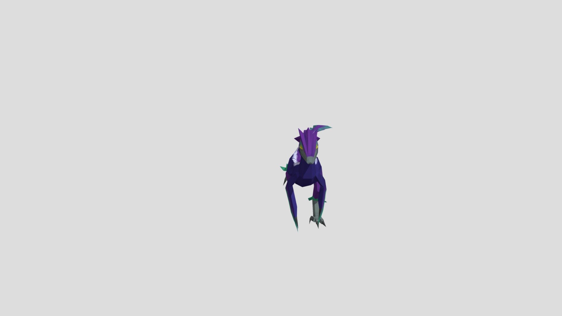 Raptor Run Cycle - 3D model by gabrielrozner25 [6cdc73f] - Sketchfab