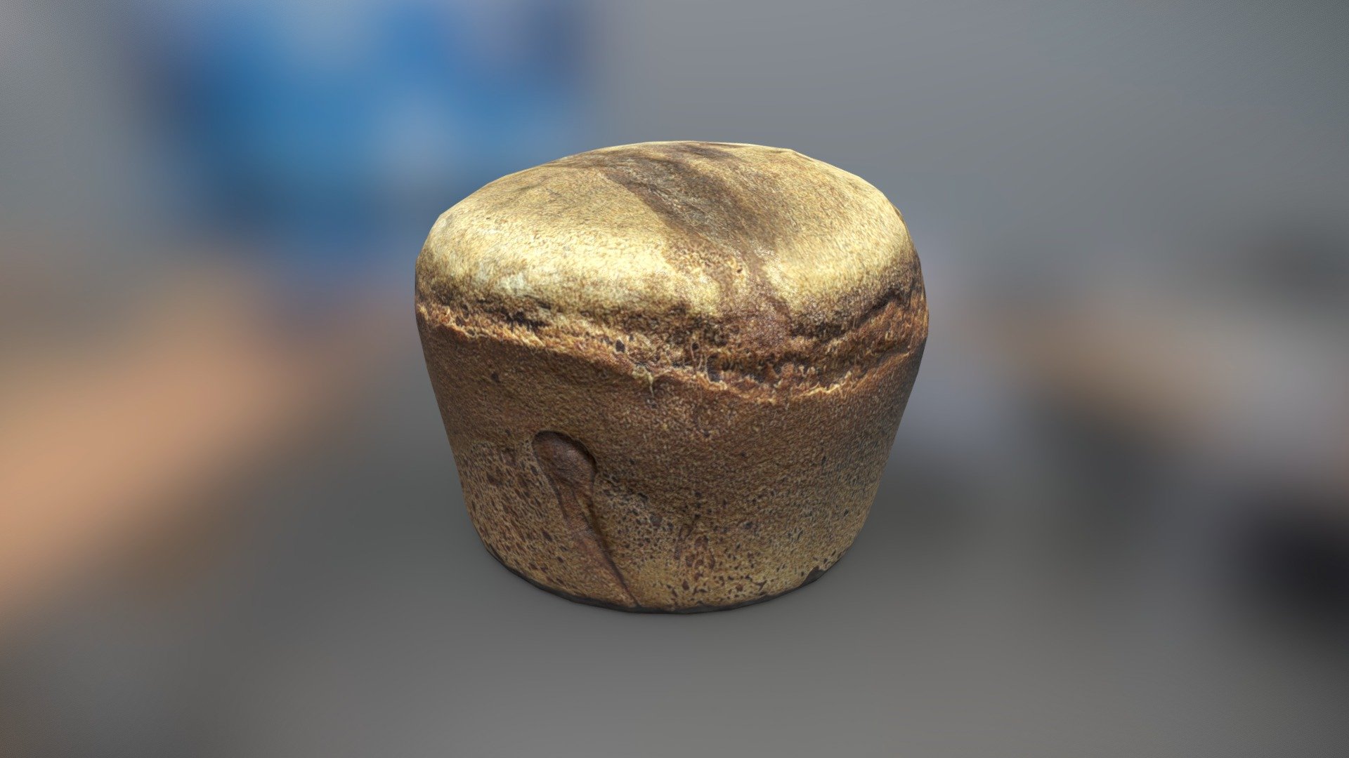 Bread - 3D model by Grishmanovskij Anton (@GrishmanovskijAnton ...