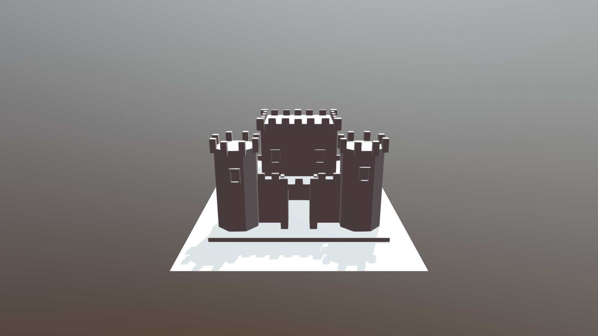 Gatehouse - 3D model by jakmemborg [6cdc86b] - Sketchfab