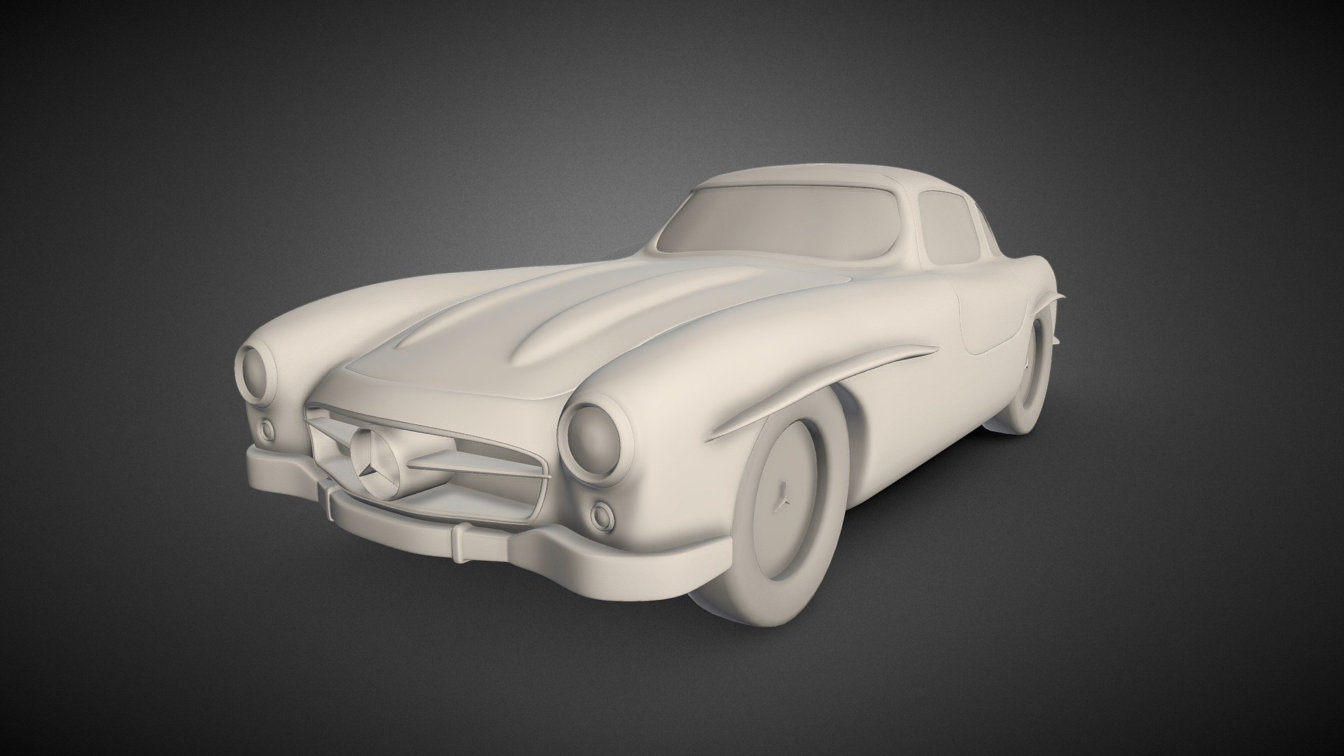 Mercedes 300sl - Download Free 3D model by Matthias Schmitz (@Ripred ...