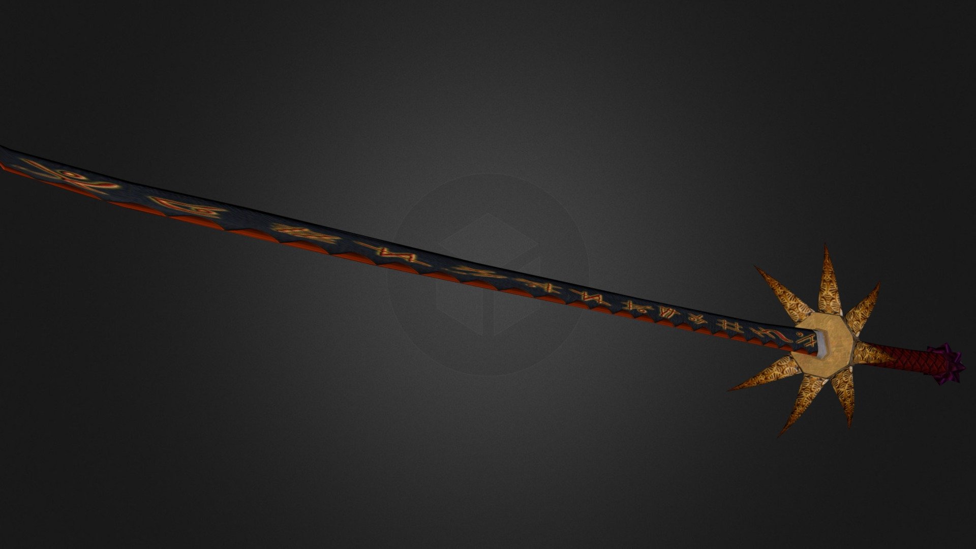 Black Sun Blade - 3D model by KMcQueen14 [6cdhMYe] - Sketchfab