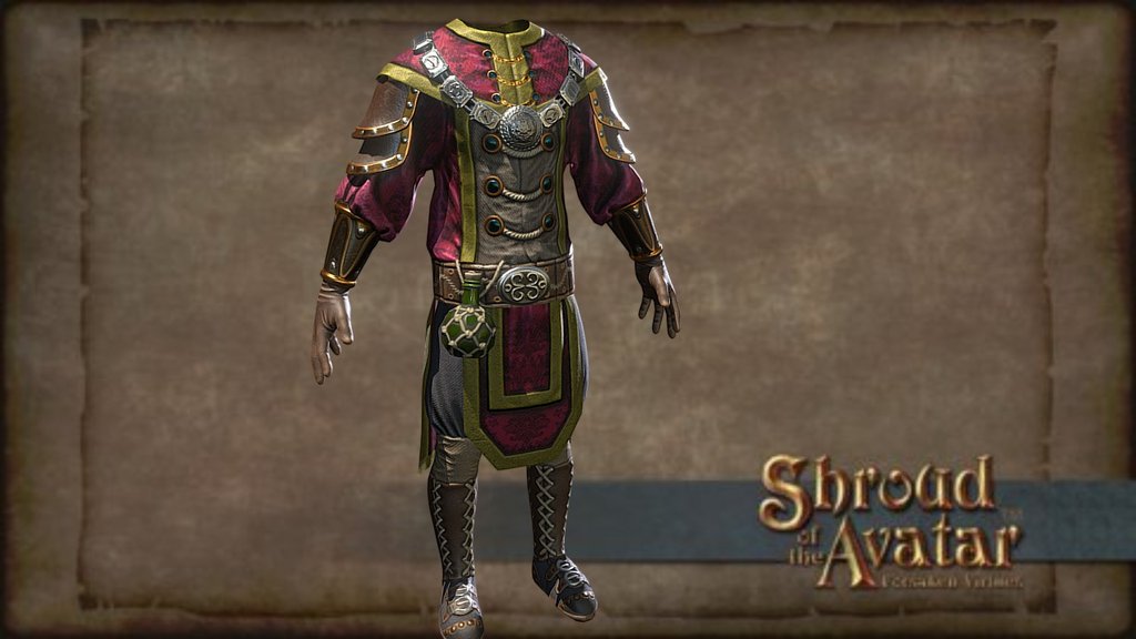 Merchant Outfit - 3D model by Portalarium [6ce0499] - Sketchfab