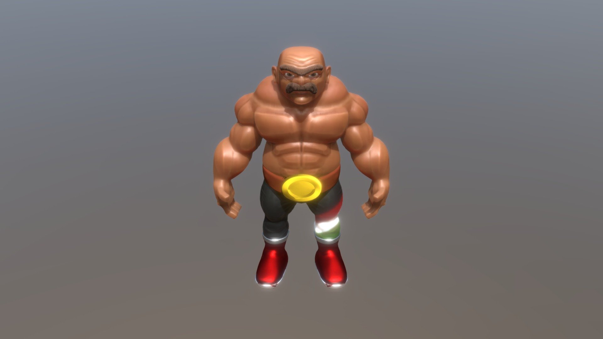 LUCHADOR_MEX - 3D model by emigaby2000 [6ce2886] - Sketchfab