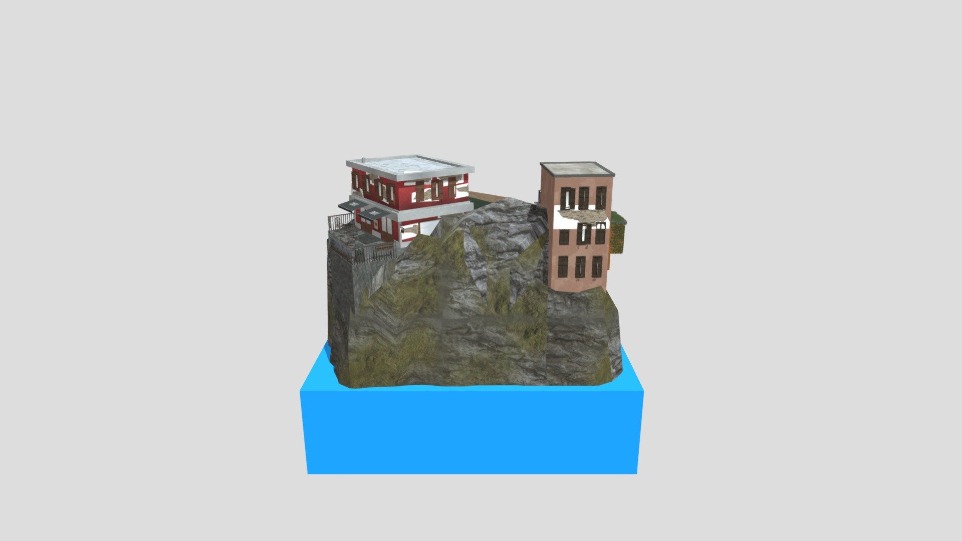 Cinque_Terre - 3D model by dylanH (@promobelgium1) [6ce3070] - Sketchfab
