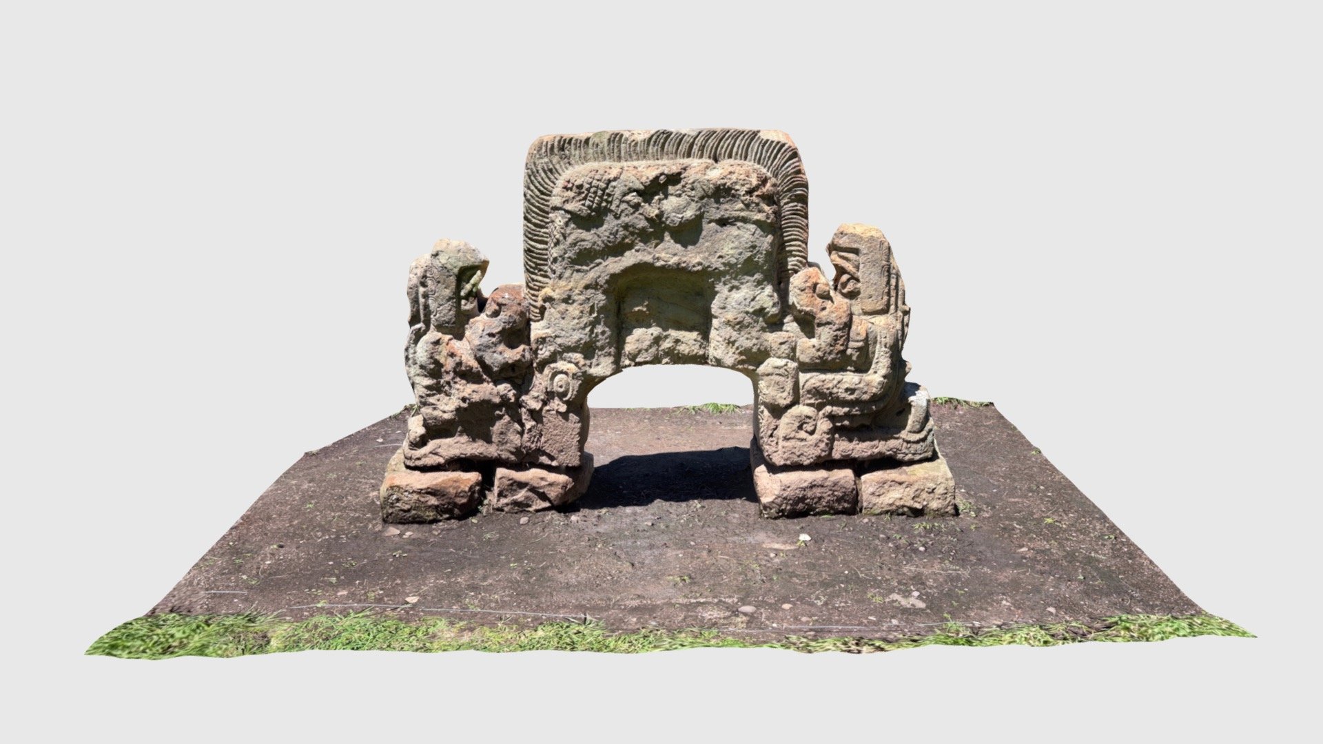 Altar, Copan - Download Free 3D model by AtsushiNoguchi [6ce41a3 ...