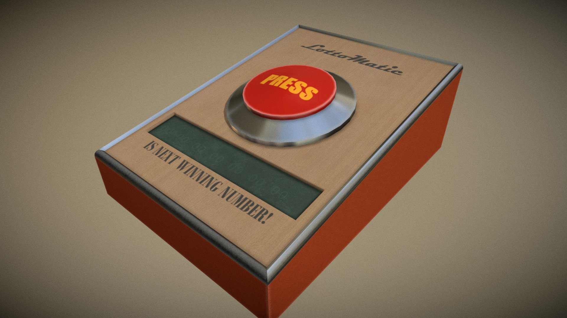 Lottomatic - 3D model by keith_jones [6ce5edf] - Sketchfab