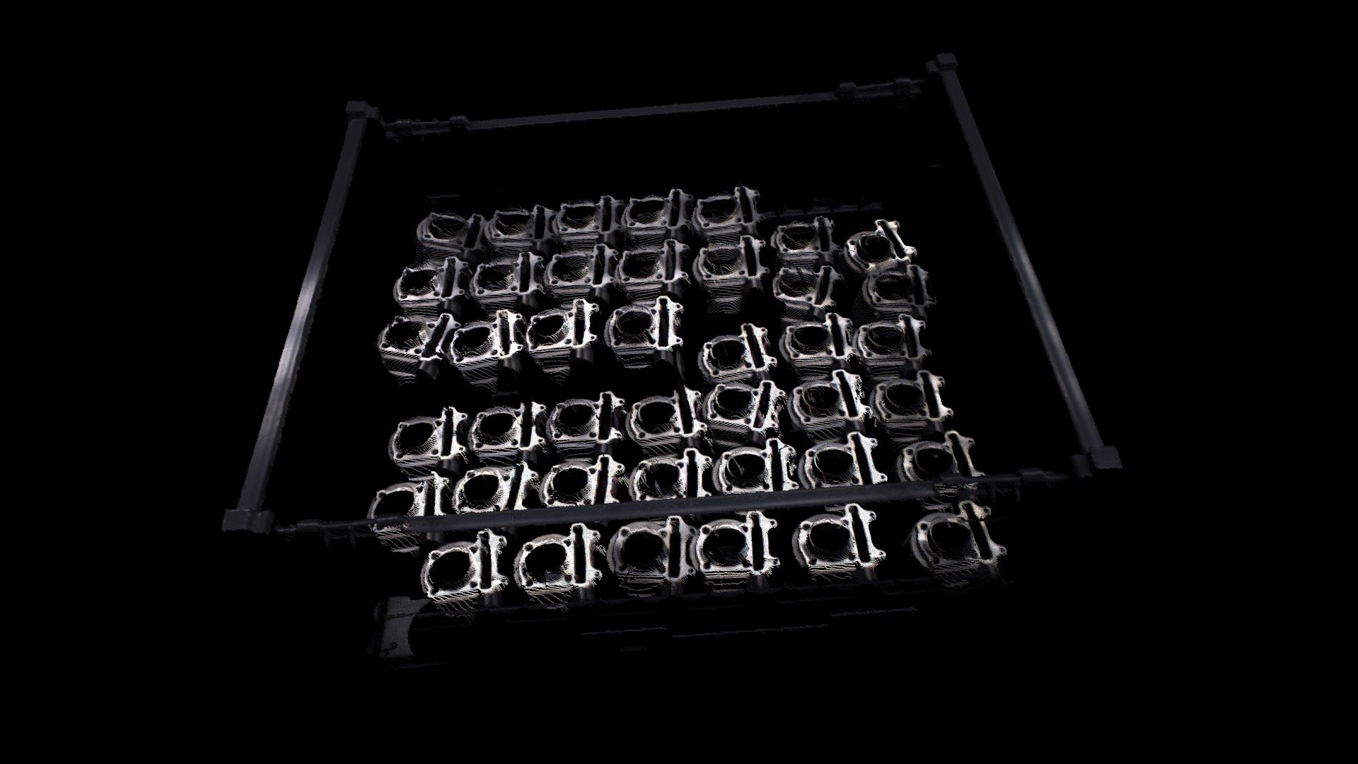 Reflective engine blocks - 3D model by Mech-Mind Robotics (@Mech-Mind ...