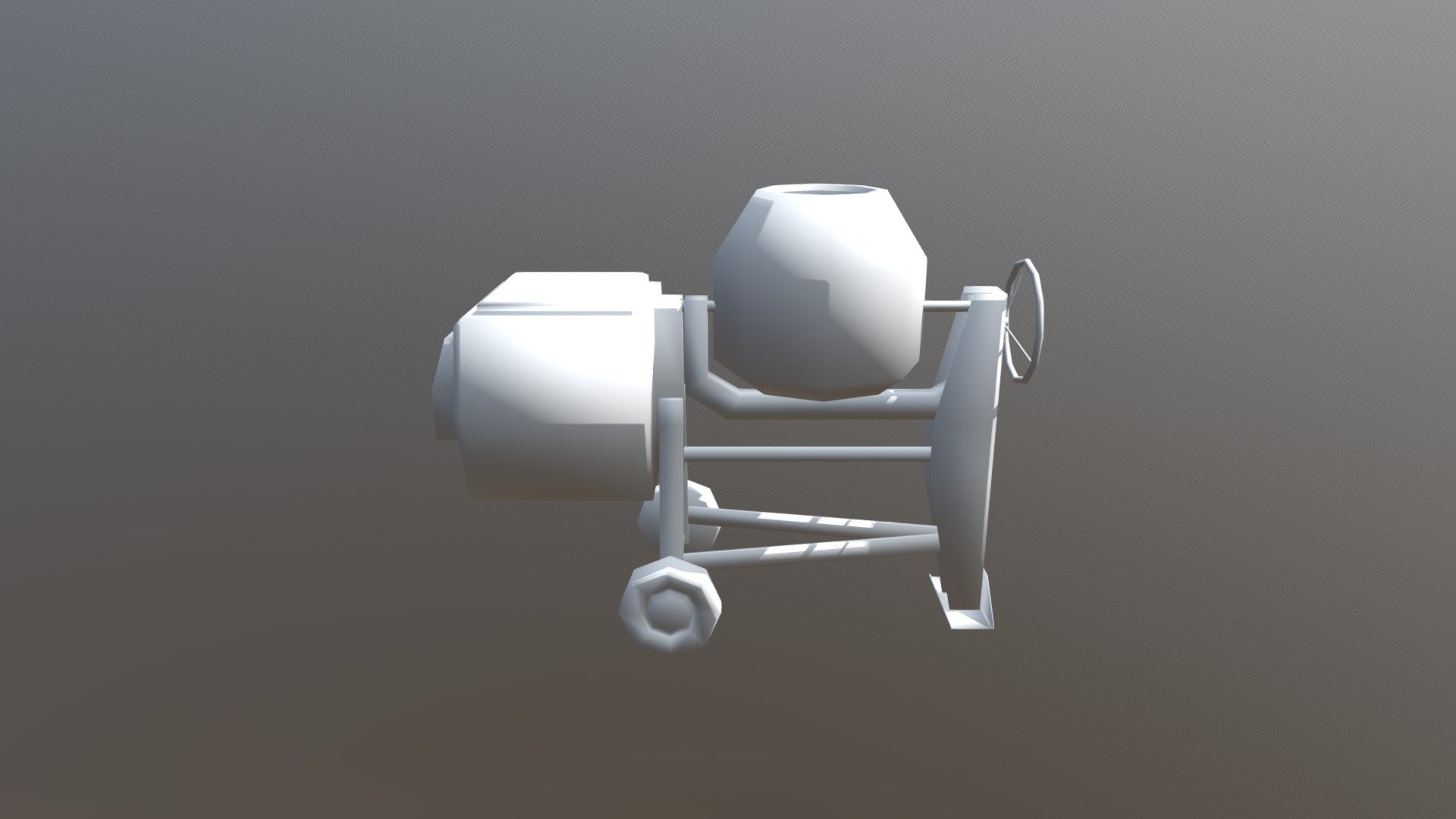 concrete Mixer - 3D model by Daniel Medina (@julianinsilico) [6ce99a1 ...