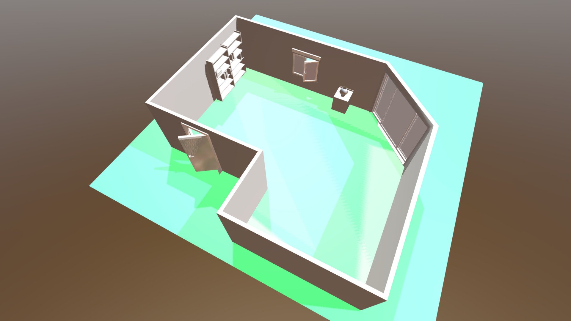 Test room - 3D model by luciabart [6ceb5aa] - Sketchfab