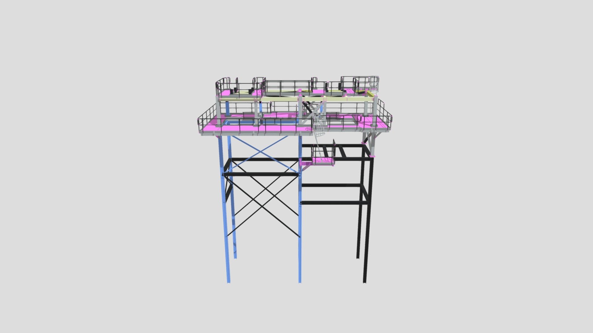 VISY - CIRCULAR STACKER - 3D model by BIMSTRUCT [6ceb9d4] - Sketchfab