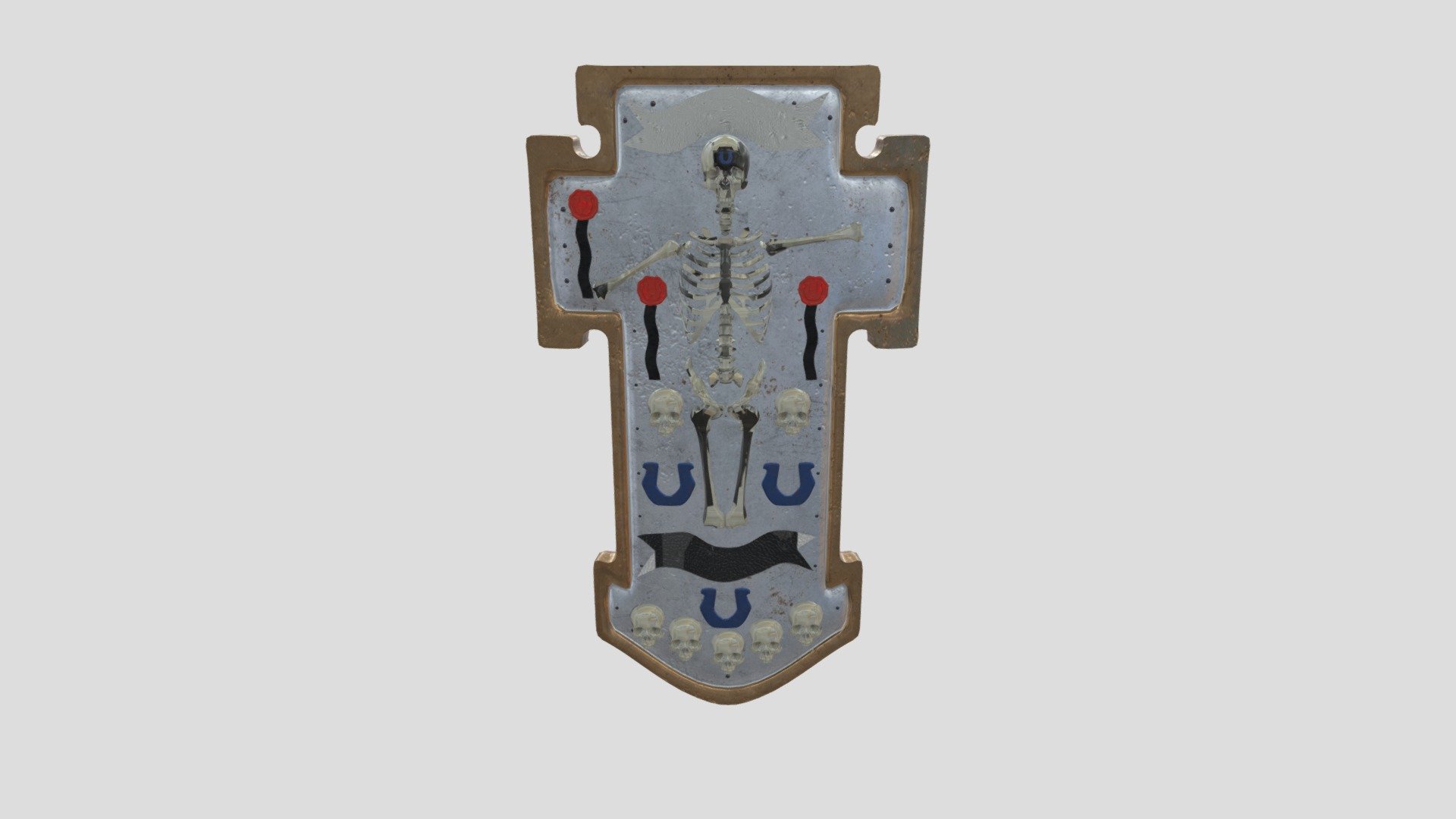 Warhammer 40k Ultramarine Chapter Shield - 3D model by Ateron [6cecf1b ...