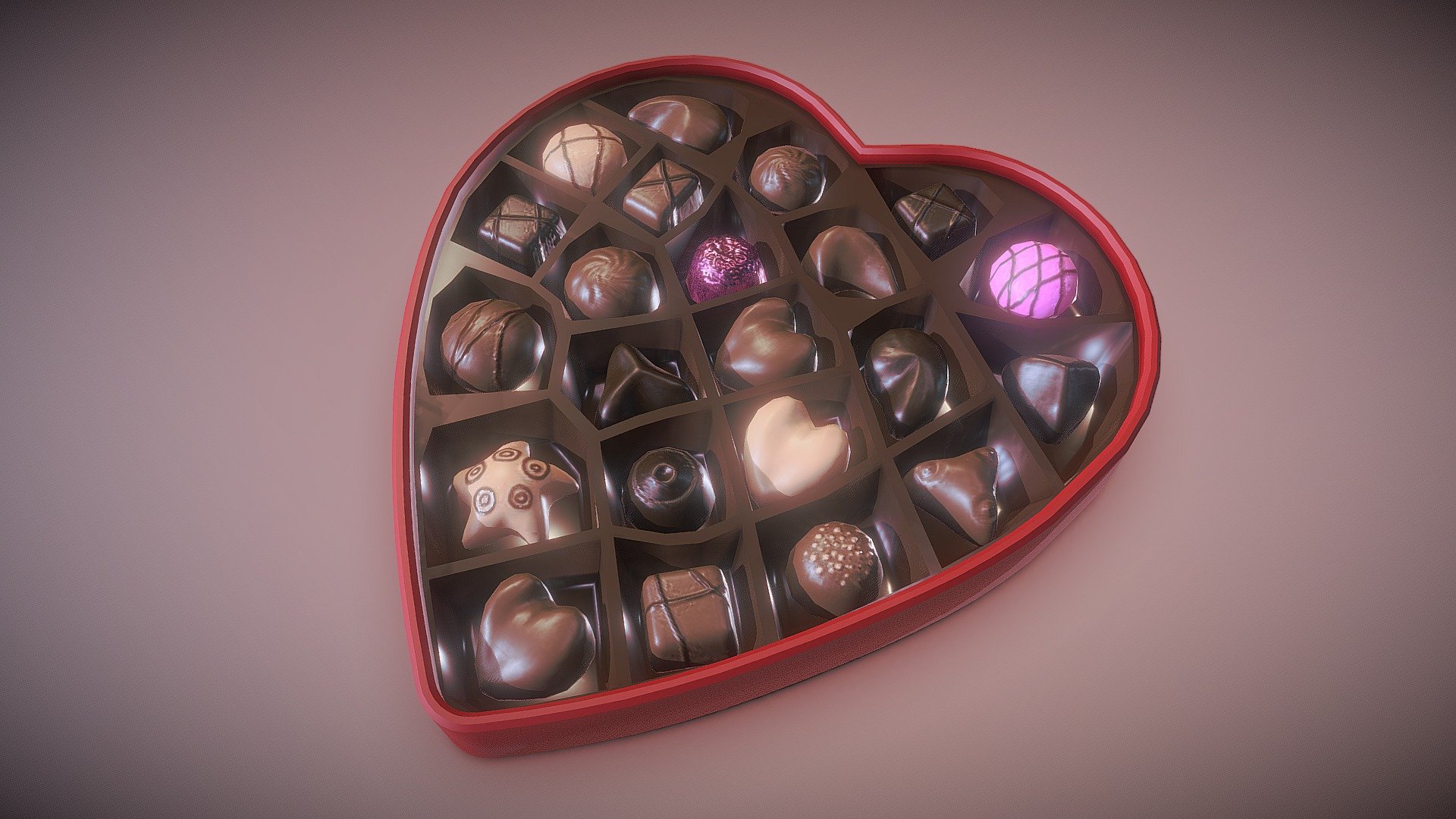 Chocolate Box - Buy Royalty Free 3D model by richardK [6ced5dc ...