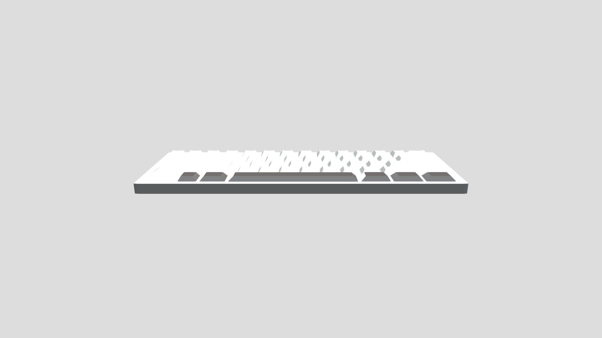 Keyboard - 3D model by CameronATaylor [6ceedea] - Sketchfab