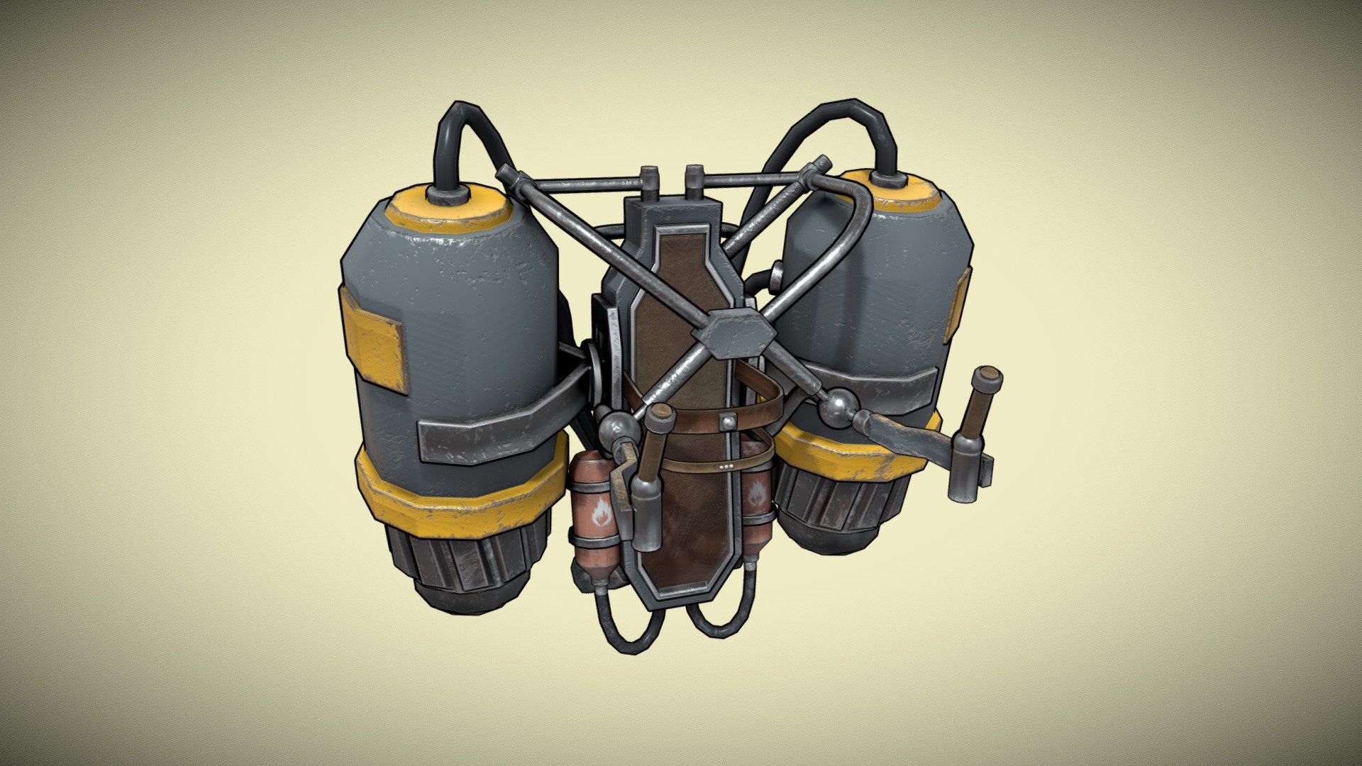 Jetpack V1 - Buy Royalty Free 3D model by Ed (@Ed3D.Blend) [6cf047d ...