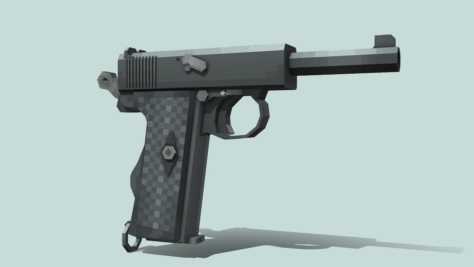 Webley Self- Loading Pistol MK1 - 3D model by 草泥马小逼崽子 (@fuccg) [6cf05ba ...
