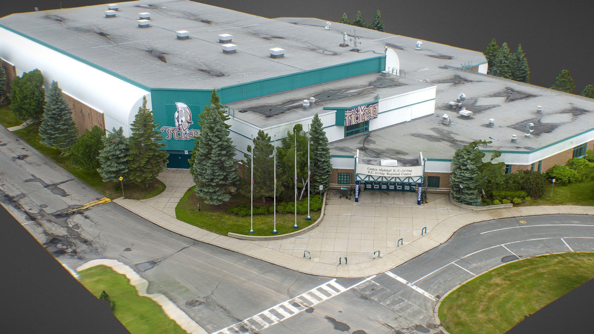 Bathurst Titan Hockey Rink Arena - Download Free 3D model by Air ...