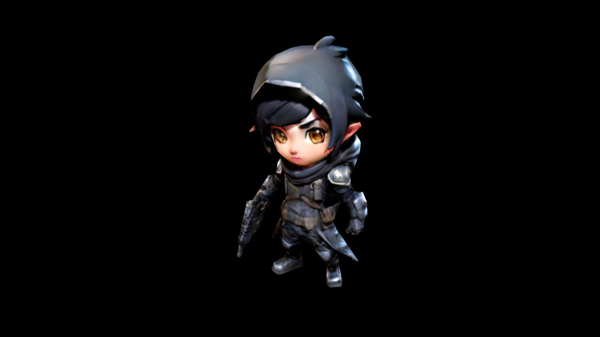 "Emo Elf Assassin" - Download Free 3D model by klrxyz [6cf118f] - Sketchfab