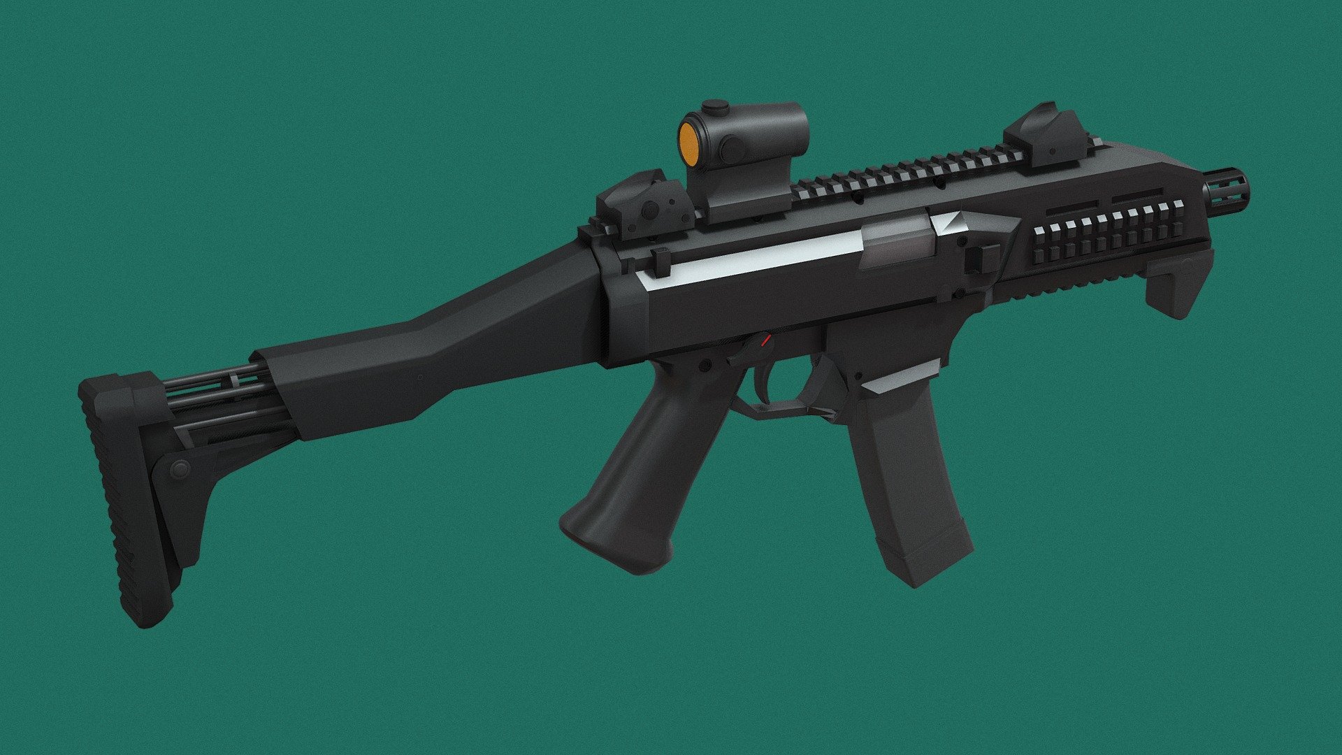 SMG Scorpion EVO 3 - 3D model by momsboxtv [6cf1bc7] - Sketchfab