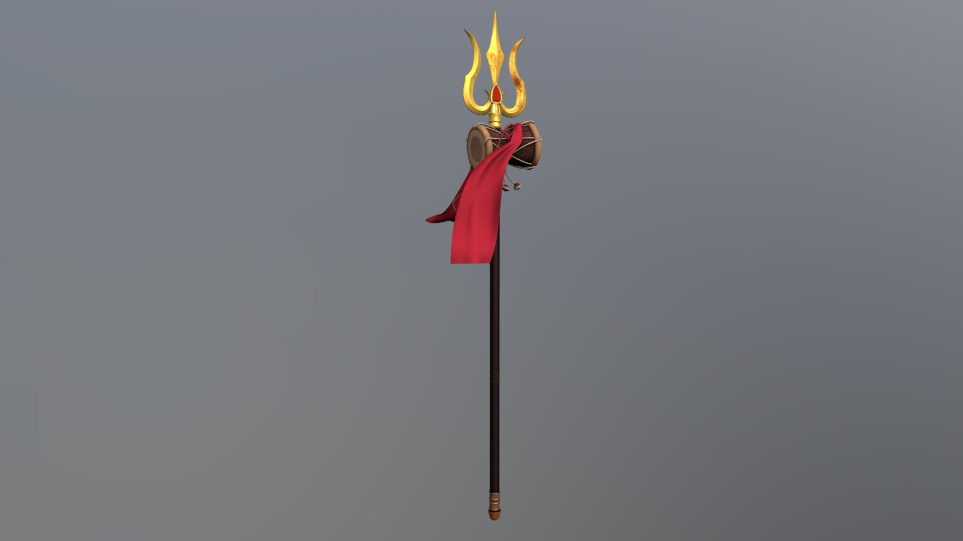 Trishul 3D - 3D model by jadavjainam833 [6cf1e4d] - Sketchfab